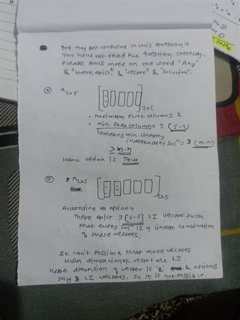 Linear Algebra Gate Cse 2024 Set 1 Question 39