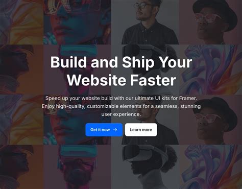 Framer Hero Sections Frameblox Ui Kit