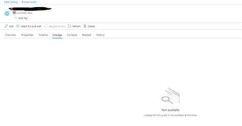 Lineage Not Shown After Snowflake Metadata Is Scanned To Purview Microsoft Qanda