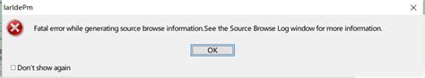 Iar For Stm8问题1fatal Error While Generating Csdn博客