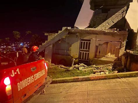 Fuertes Réplicas Y Viviendas Dañadas Por El Sismo De Magnitud 6 En