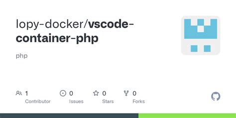 Github Lopy Dockervscode Container Php Php