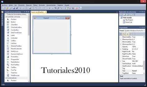 2 Curso Visual Basic 2010 Express Entorno De Visual Basic Y Primera