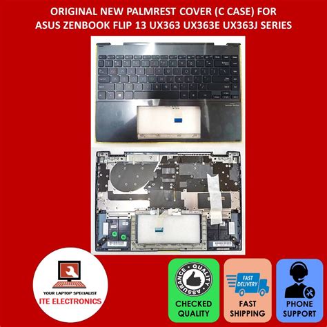 New Asus Zenbook Flip 13 Ux363 Ux363e Ux363j Series Palmrest Cover C Case With Backlit Keyboard