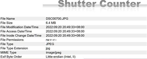 How To Check Your Shutter Count On Mirrorless Cameras VideoUniversity