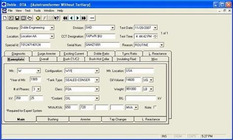 Doble Test Assistant Software In Gorwa Vadodara Doble Engineering Private Limited Id 2380348612
