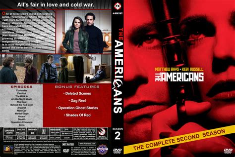 The Americans Season 2 Dvd Cover And Labels 2014 R1 Custom