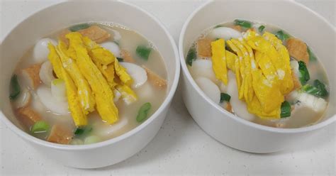 어묵 떡국 레시피