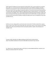 HCPCS Stands For Healthcare Common Procedure Coding System Docx HCPCS Stands For Healthcare