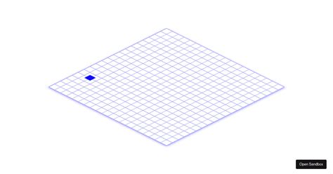Isometric Grid In React Codesandbox