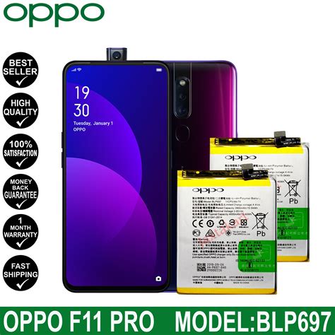 OPPO F11 Pro Battery Model BLP697 4000mAh Original Equipment Manufacturer Lazada PH