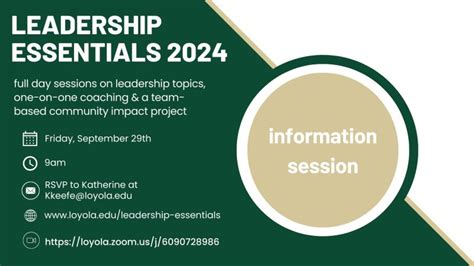 Do You Have Questions About Your Leadership Essentials 2024 Application