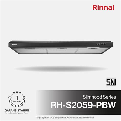 Rinnai Rh S2059 Pbw Cooker Hood