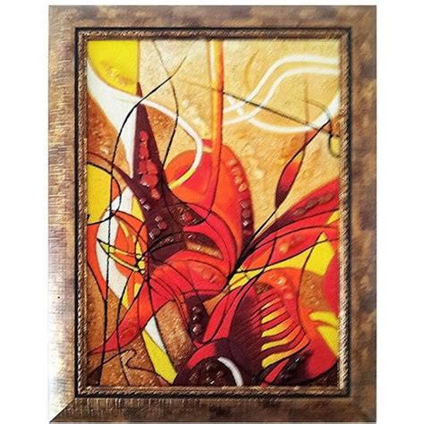 Картина з бурштину Абстракція 30x40 купити в інтернет магазині Exklusi