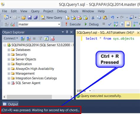 Ssms Tip What Happened To My Keyboard Shortcuts Ctrlr Showhide