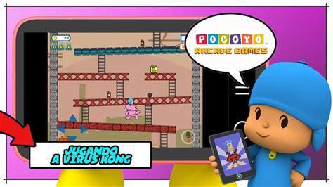 🎮 PocoyÓ Gameplay Juega A Virus Kong Con PocoyÓ [ Arcade Games