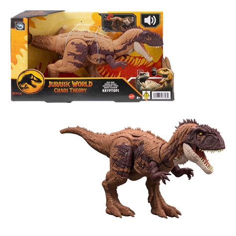 Jurassic World Chaos Theory Wild Roar Kryptops Action Figure Strike