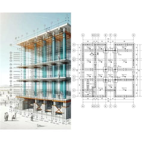 Cómo Se Grafica Una Planta De Estructura Grafica Mazzini