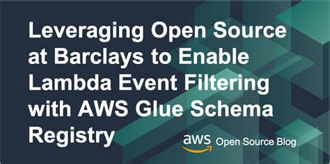 Aws Lambda Aws Open Source Blog