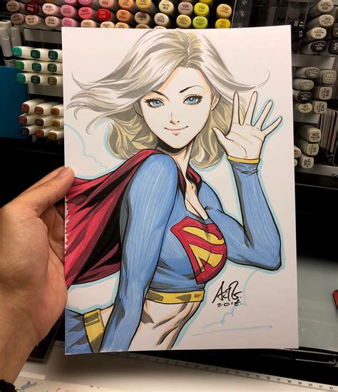 Supergirl Dc Comics And 1 More Drawn By Stanleylau Danbooru