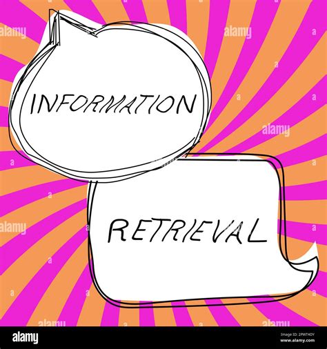 Writing Displaying Text Information Retrieval Business Showcase A Place Where Data Are Stored