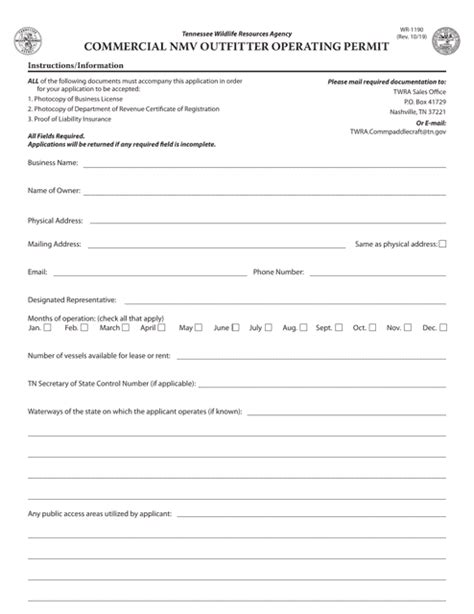 Form Wr 1190 Fill Out Sign Online And Download Fillable Pdf
