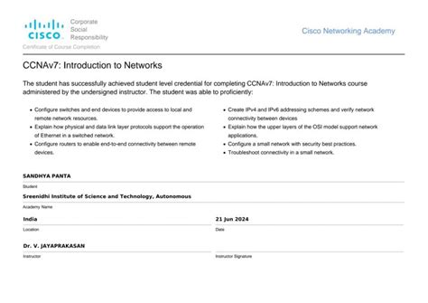 Sandhya Panta On Linkedin Hello Everyone🌟 I Have Done Successfully Completed Cisco Ideathon Course