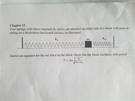 Solved Chapter Sitting On A Frictionless Horizontal Chegg
