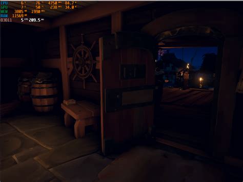 Low Fps Low Core Clock Low Gpu Usage Rseaofthieves