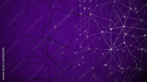 Abstract Connections Exploring The Interplay Of Connected Lines In A Contemporary Digital