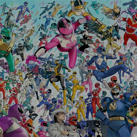 Power Rangers A 30th Anniversary Comic Book Celebration Now On
