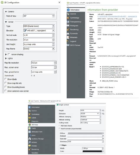 Qgis 3d No Terrain Altitude Binding For Polygons Buildings Geographic Information Systems