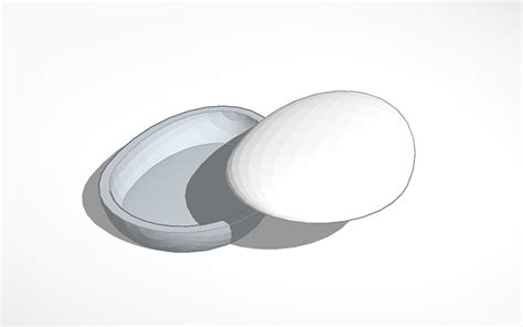 3d Design Egg Shell Tinkercad