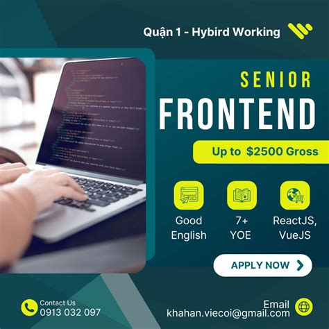 Kha Han On Linkedin Quận 1 Hcm Senior Frontend Developer Good