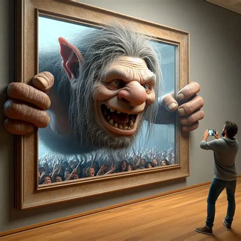 Ai Generated Pop Out Effects Real Depth Beyond Flat Canvas Illusions By Michael Hadwen Ai