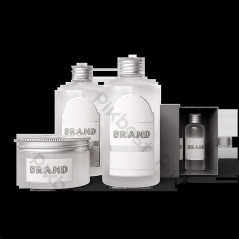 10 대기 클래식 정수 스킨 케어 병 모형 일러스트 Png And Psd 무료 다운로드 Pikbest