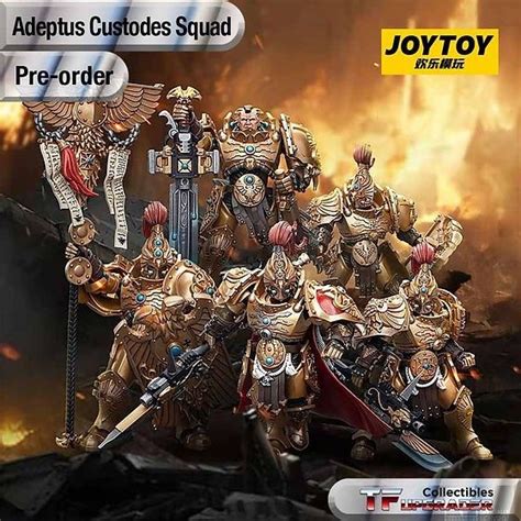 [pre Order] Joy Toy Warhammer 40k 1 18 Scale Adeptus Custodes Squad