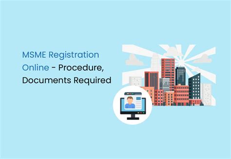 MSME Registration Online Procedure Documents Required