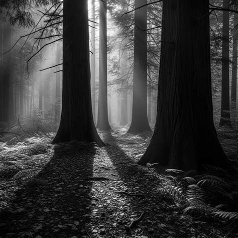 Free Misty Forest Path Image Forest Trees Sunlight Download At