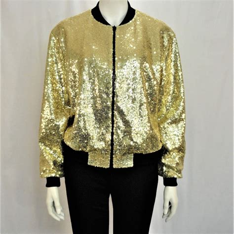 Sequin Jacket Etsy