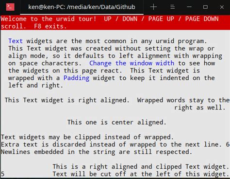 Urwid An Tui Lib For Python Development Karobben