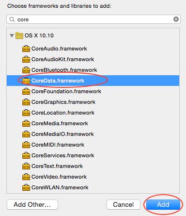 Objective C Tutorial Adding Coredata To Store Posts Comments