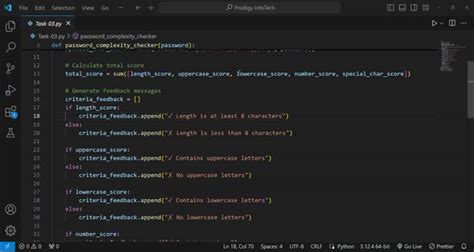 Yashapradha M On Linkedin Cybersecurity Pythonprogramming Datasecurity Internshipproject