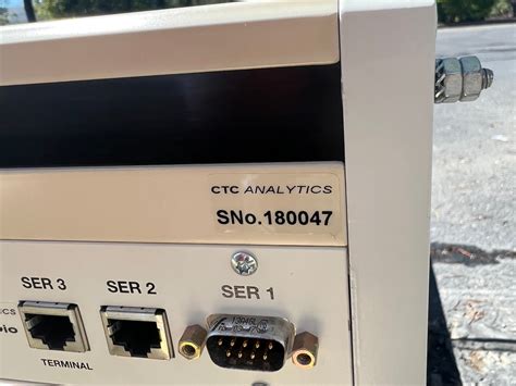 Ctc Analytics Mxy 08 01b Autosampler W 2x Injector Arm 3x Stack Stora Ntc Tech