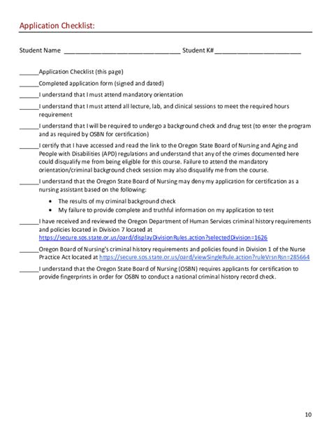 Fillable Online Basic Nursing Assistant Application Spring 2025 Fax Email Print Pdffiller