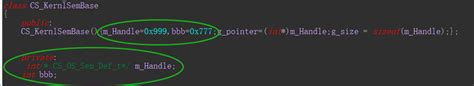 Keil V5 Assign Member Variables When Creating C