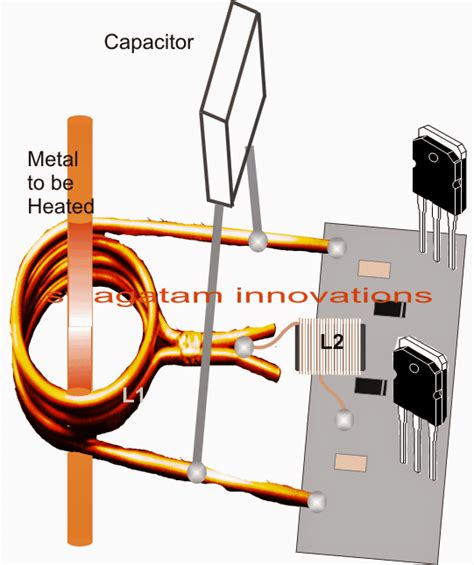 Induction Heater Circuit Schematic