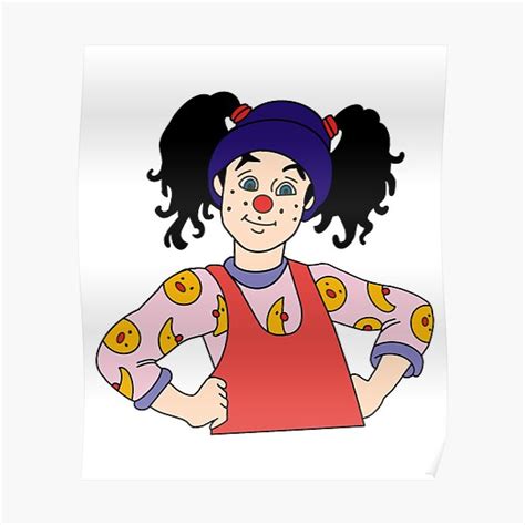 Loonette The Clown Poster For Sale By Teeabc Redbubble