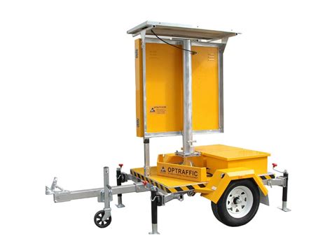 Variable Speed Limit Signs VSLS Mobile Speed Radar Trailer