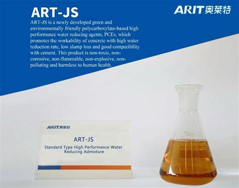 art js standard type high performance water reducing admixture arit